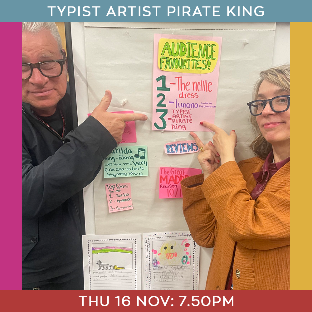Typist Artist Pirate King (12A) - Exeter Phoenix