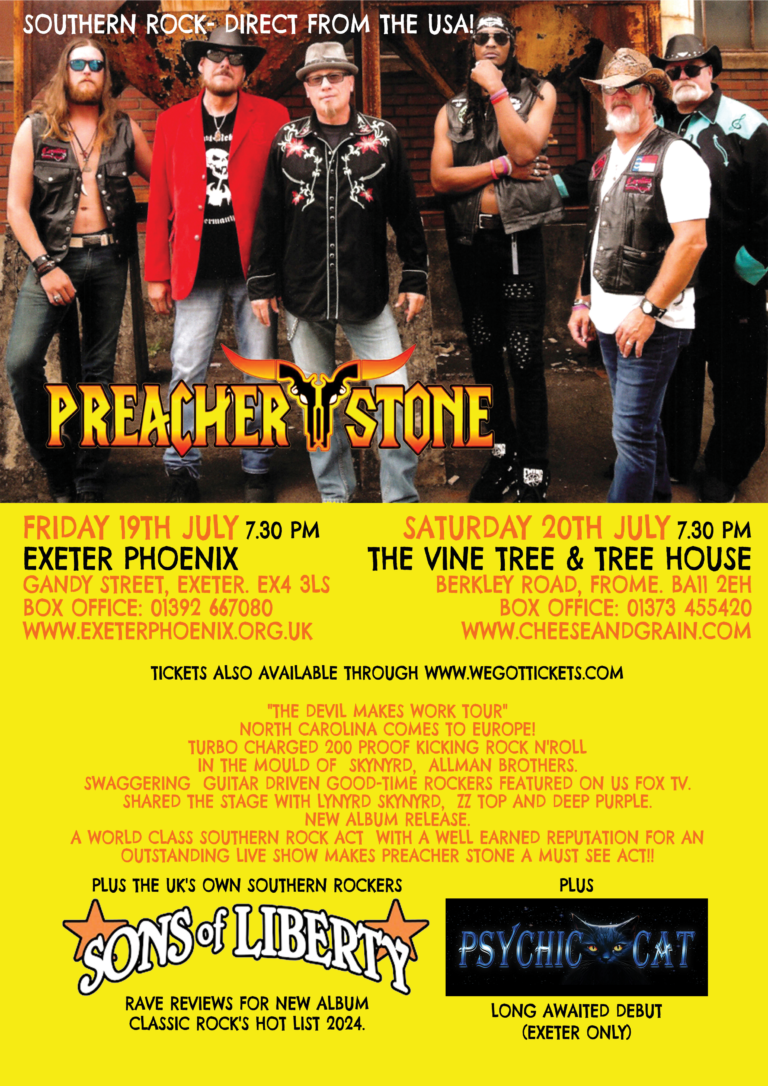 Preacher Stone & Sons of Liberty - Exeter Phoenix