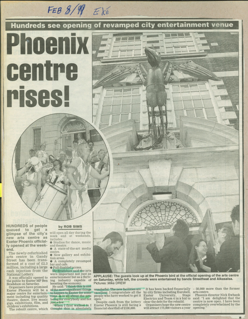 The History of Exeter Phoenix - 25 Years On! - Exeter Phoenix